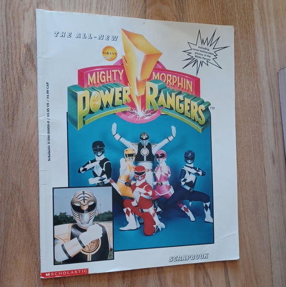 Toys | Mighty Morphin Power Rangers Scrapbook 1995 | Poshmark